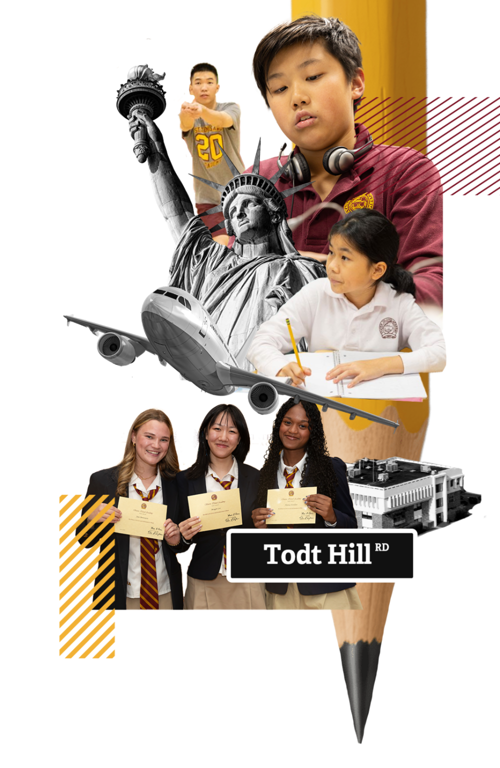 Staten Island Academy international students